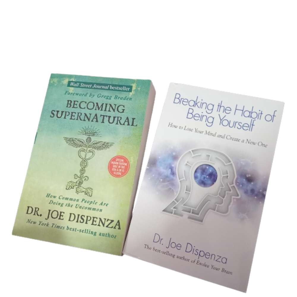 Joe Dispenza Book Set – Becoming Supernatural + Breaking Habit ...